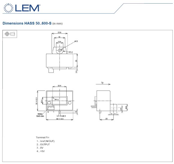 HASS 400-S LEM Current Transducer - AC/DC Current Transducers - Darrah ...