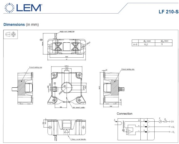 LF 210-S Current Transducers | AC/DC Current Transducers - Darrah Electric